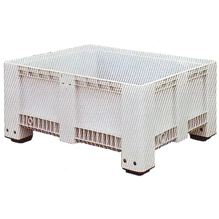 CONTENTOR PLÁSTICO LISO ALTO 580 ND - CHAVE VERTICAL